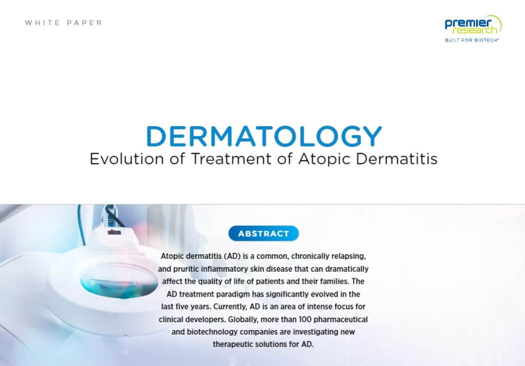 Emerging Therapies for Atopic Dermatitis | Premier Research