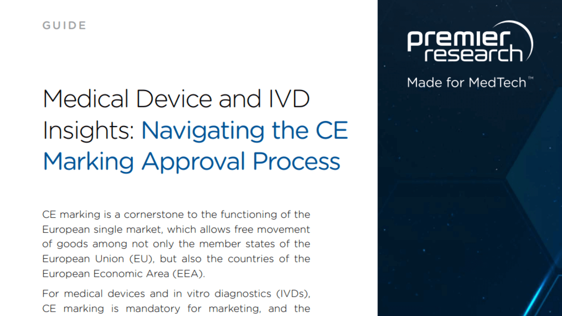 Medical Device and IVD Insights: Navigating the CE Marking Approval ...